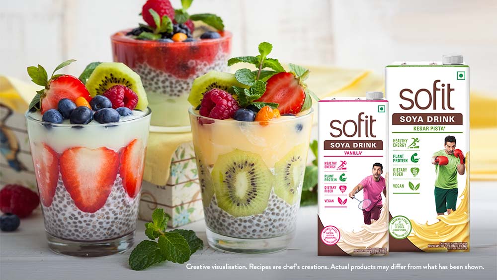 SOFIT Plant-based Soya & Almond Drink | HERSHEY'S India