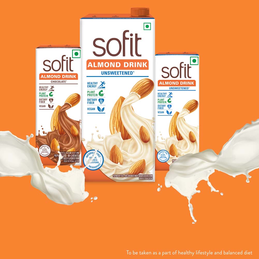 SOFIT Plant-based Soya & Almond Drink | HERSHEY'S India
