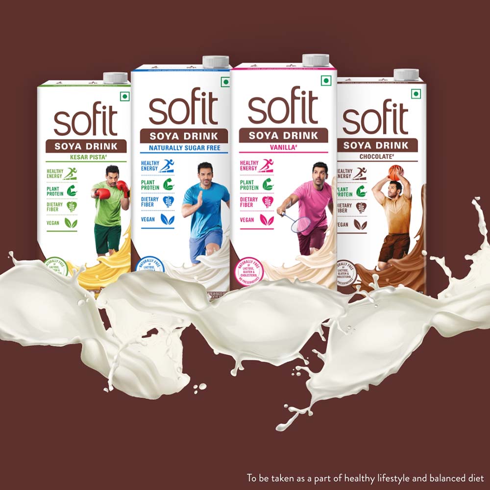 SOFIT Plant-based Soya & Almond Drink | HERSHEY'S India