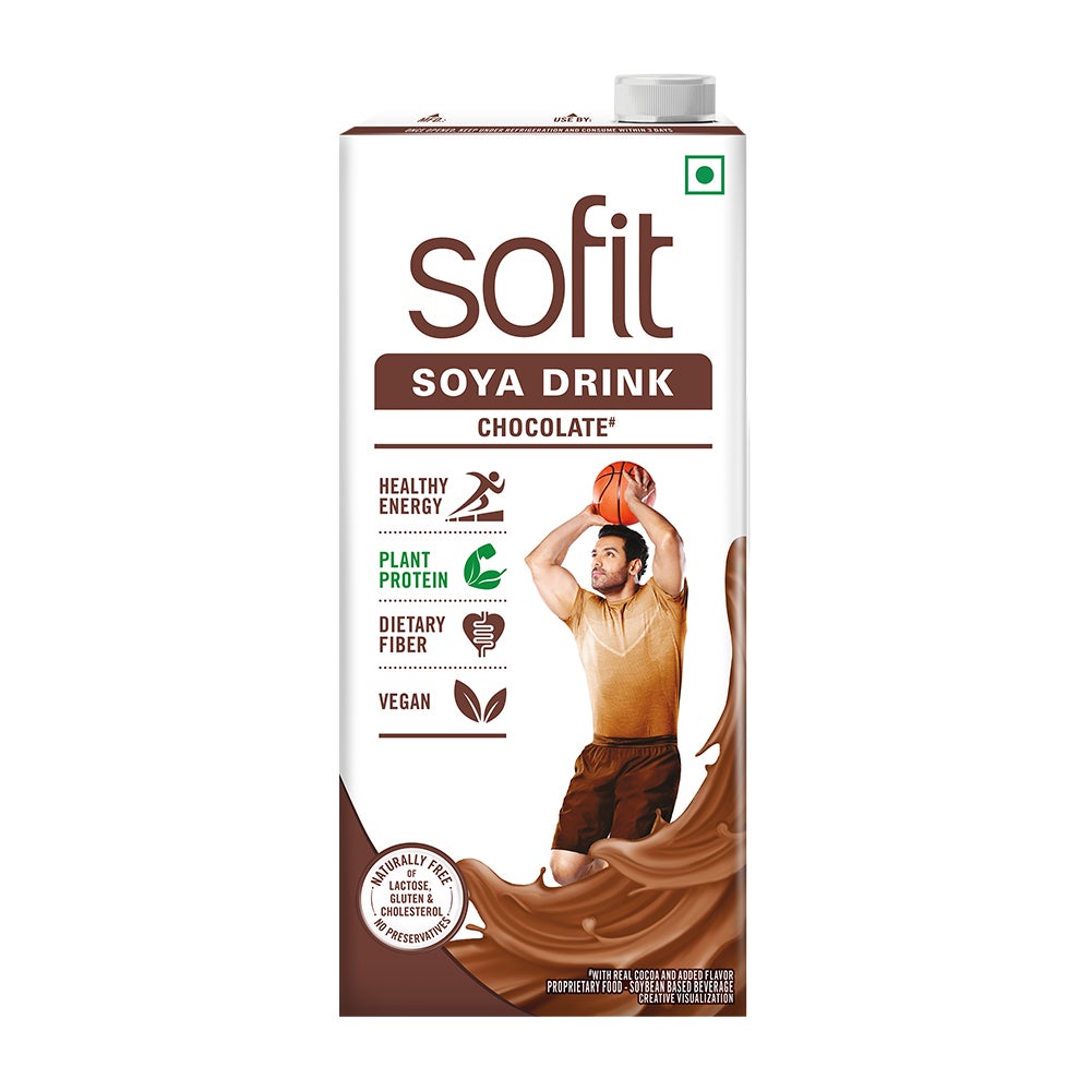 SOFIT Soya Drink, Naturally Sugar Free Flavor 1 l