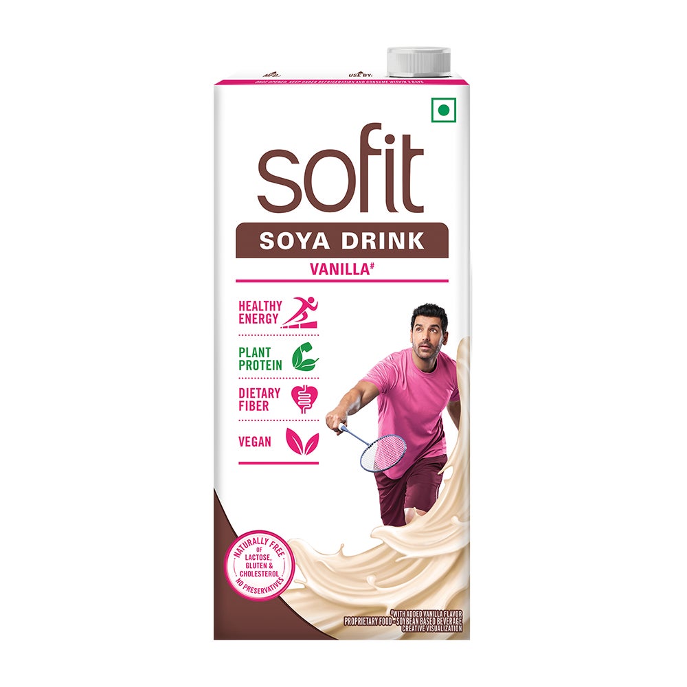 SOFIT Soya Drink, Naturally Sugar Free Flavor 1 l